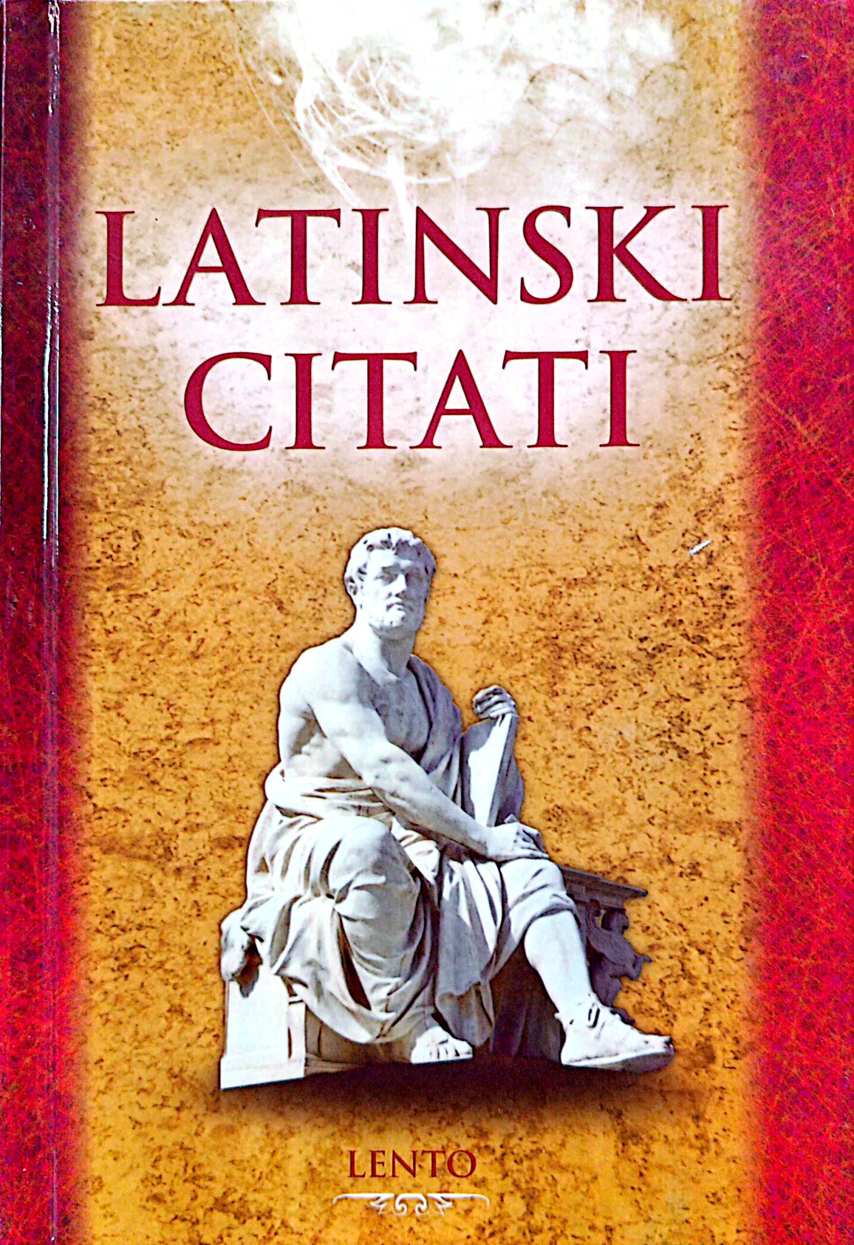 LATINSKI CITATI - Riznica knjiga